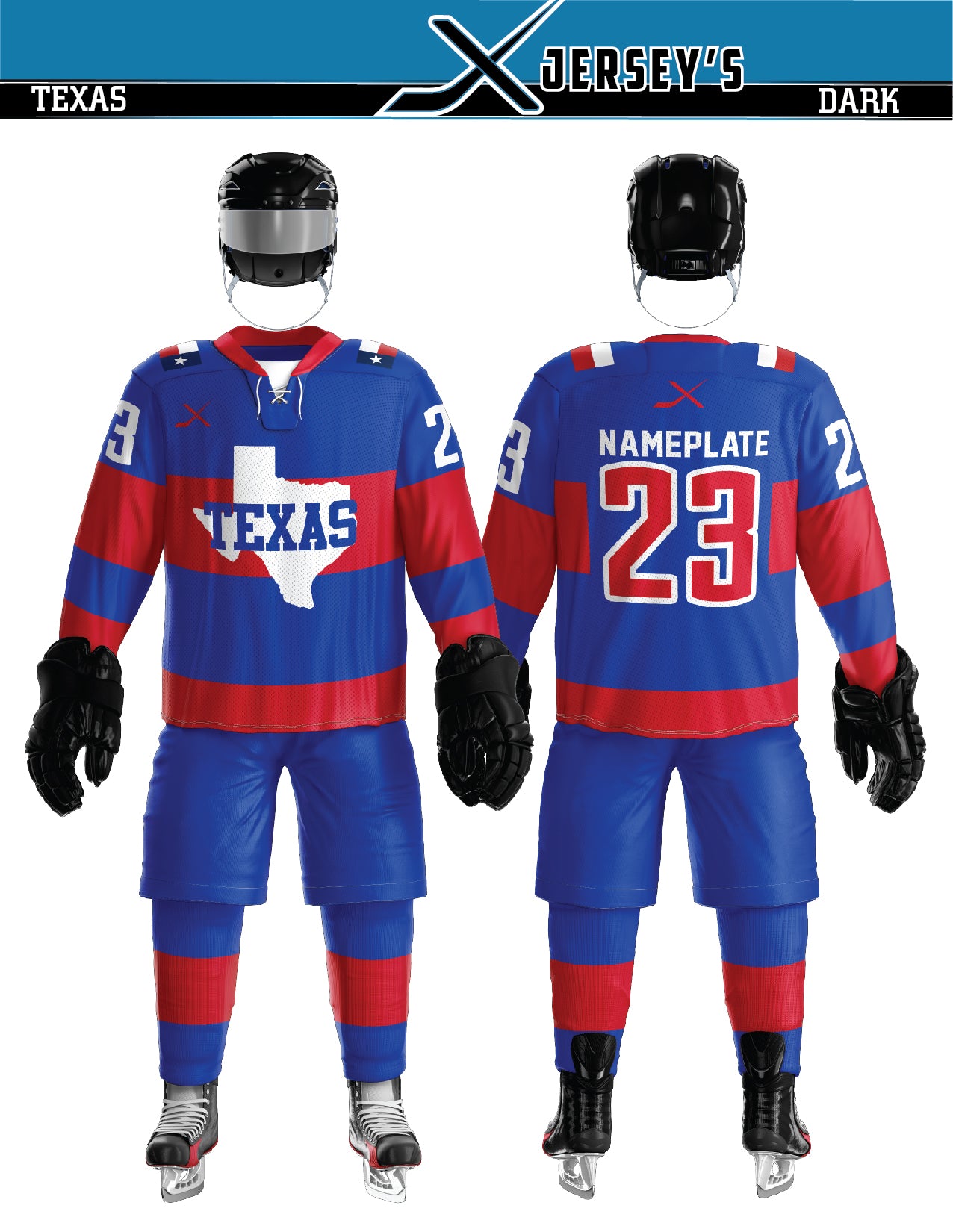 TEAM TEXAS - PLAYER PACKAGE – XJERSEYS.US